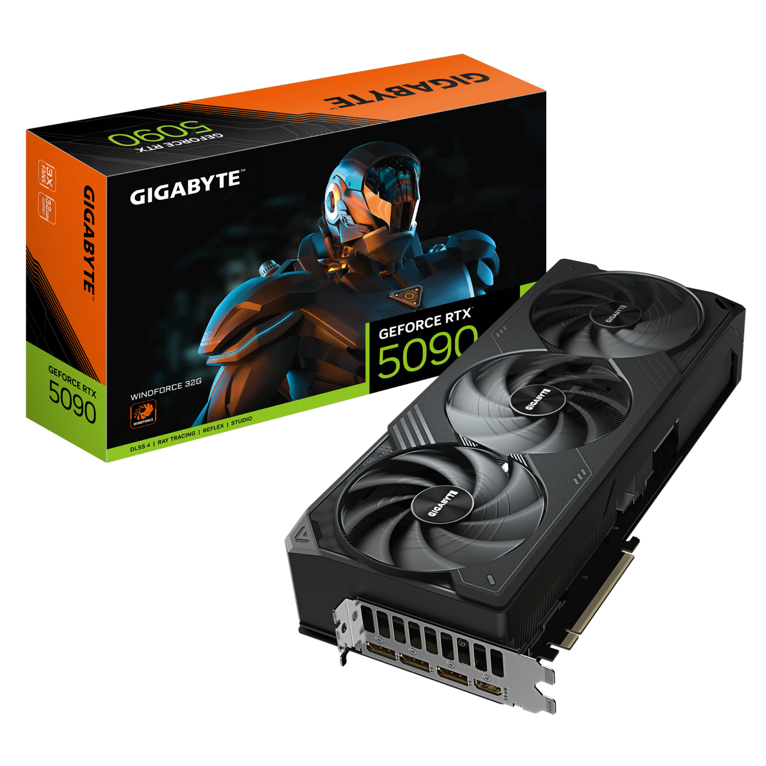 Gigabyte GeForce RTX 5090D WINDFORCE OC 32G - H.K.C.Computer Ltd.-香港電腦 ...