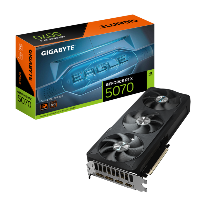 GIGABYTE GeForce RTX™ 5070 EAGLE OC SFF 12G - H.K.C.Computer Ltd.-香港電腦 ...